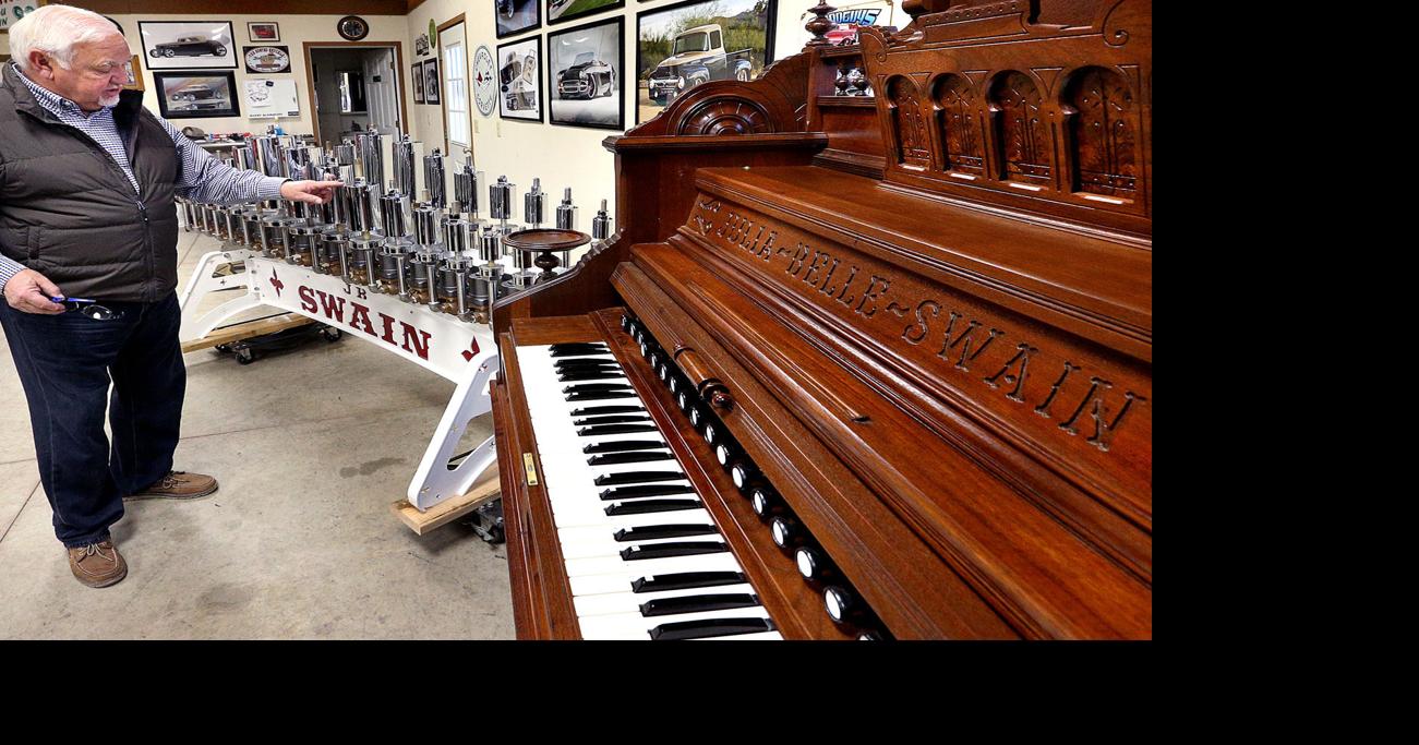 A new set of pipes: Julia Belle's steam calliope going through overhaul
