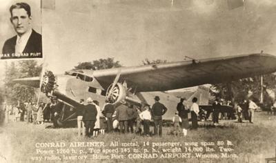 THROWBACK THURSDAY: When Max Conrad's 14-passenger plane burned in Mankato