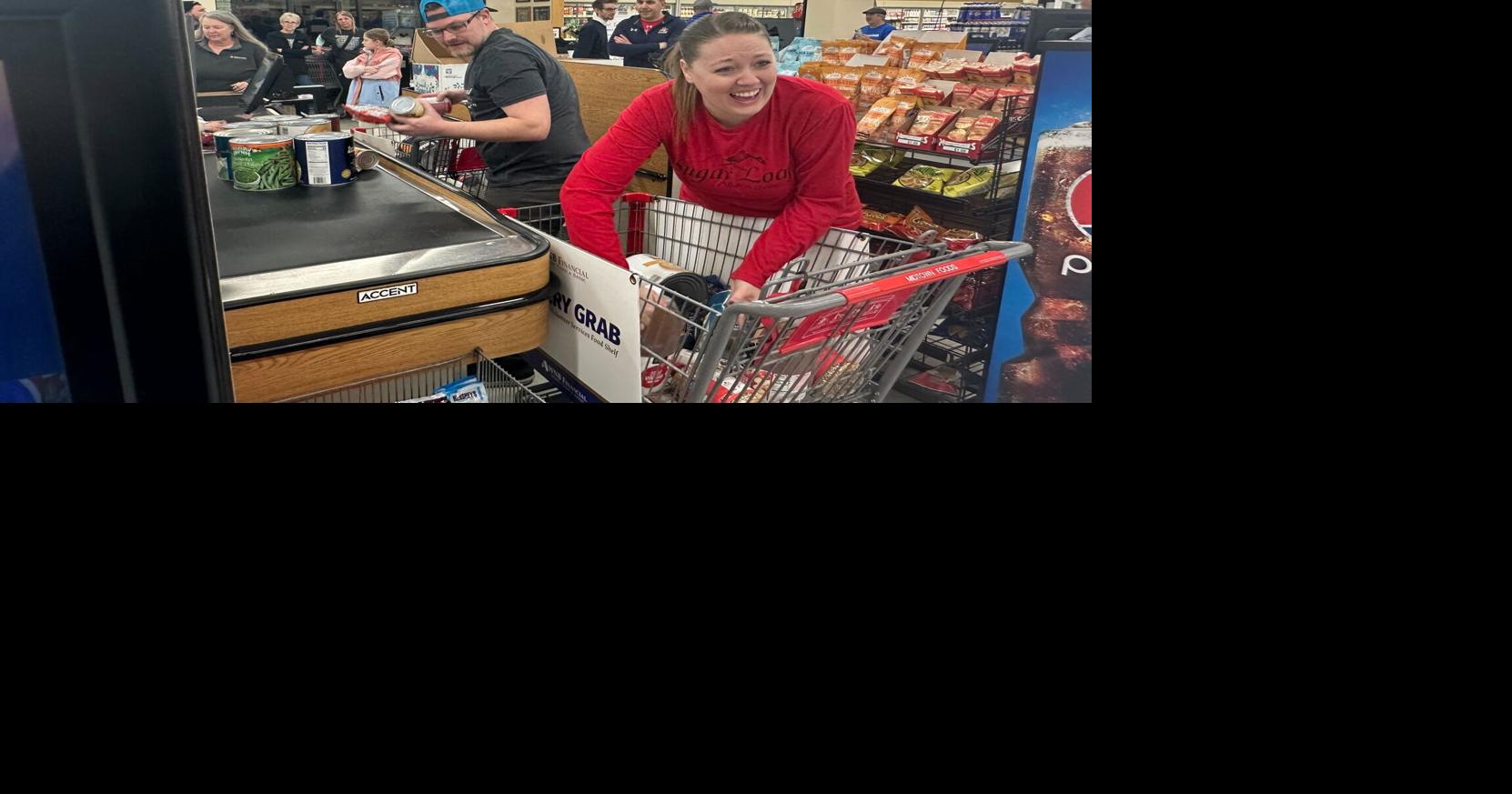 HBC wins sixth annual grocery grab with record-breaking haul