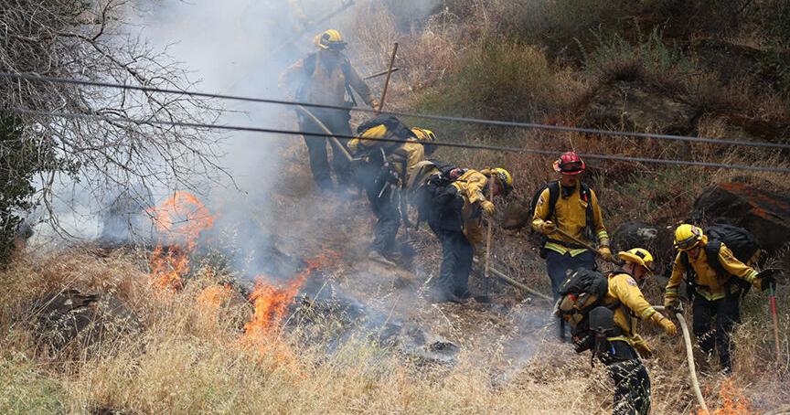 UPDATED: Putah Fire reaches 35 percent containment; evacuation ...
