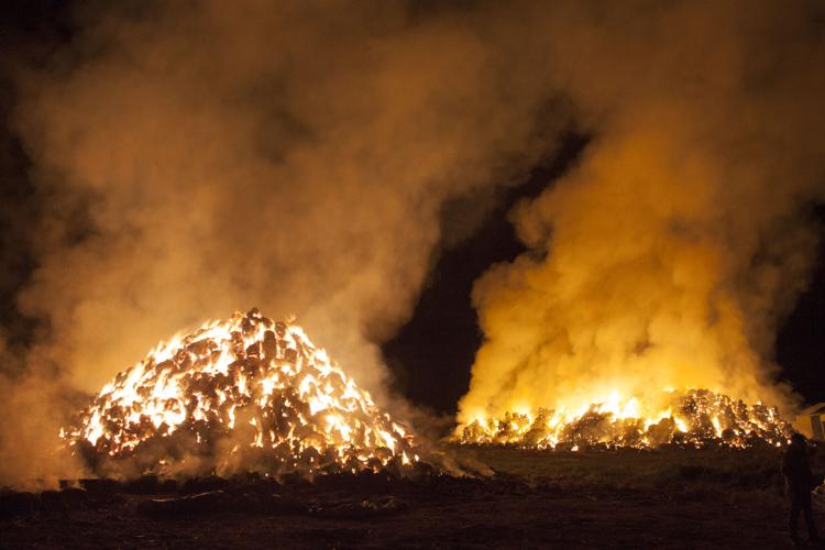 Spontaneous combustion likely to blame for Hay Kingdom fire in Winters ...
