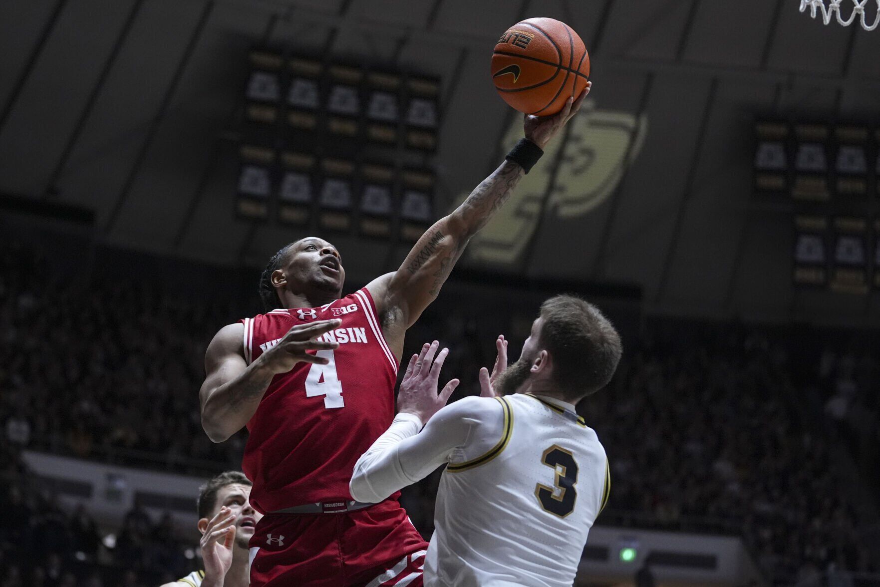 Jack Janicki stars off bench in Wisconsin's upset of Purdue