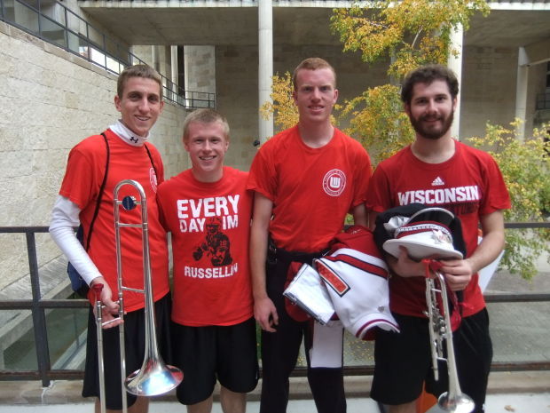 Marching band concert includes several local members