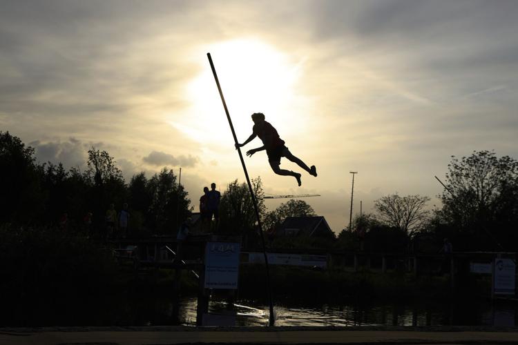 'You get to fly': Why Dutch athletes pole vault over canals