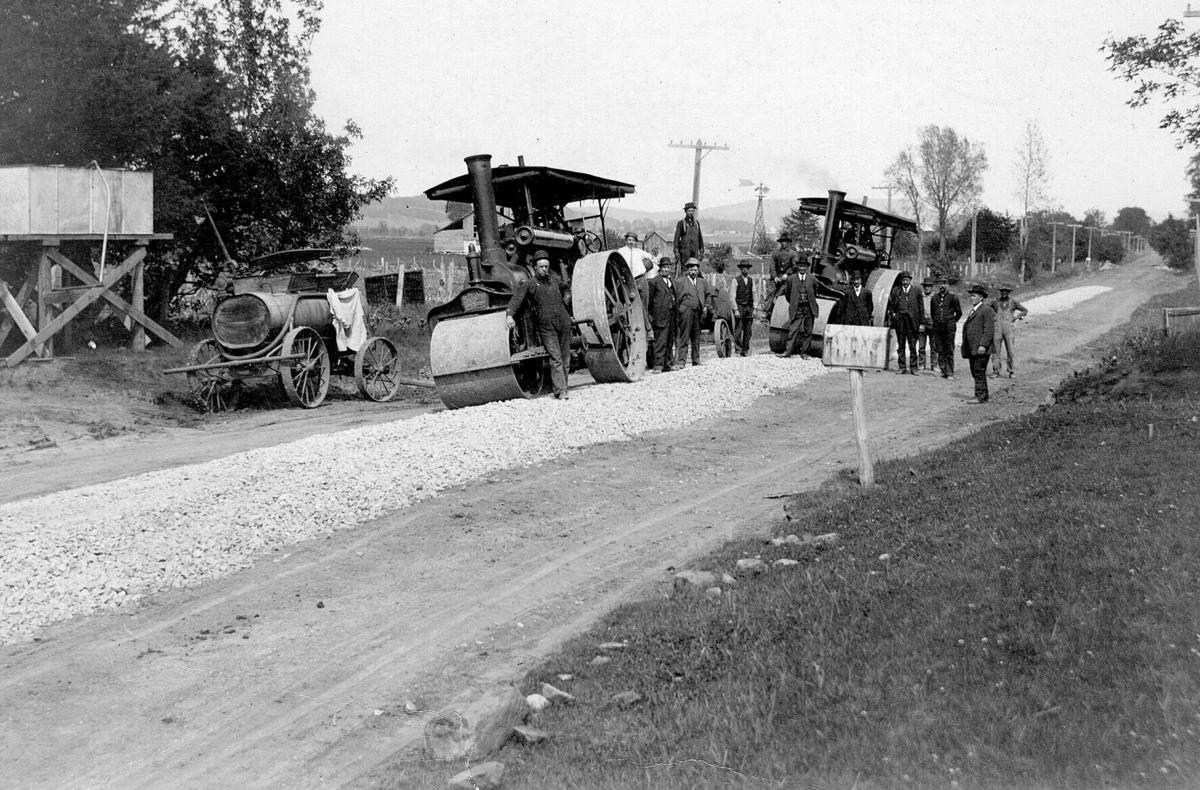 ONCE UPON A TIME: STEAM ROLLING ROADS IN SAUK COUNTY