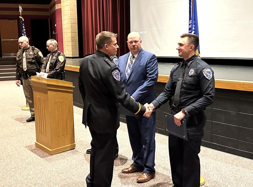 'We work as a team': Portage Police Department honors officers ...