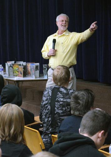 Young adult author discusses how he used writing to escape from ...