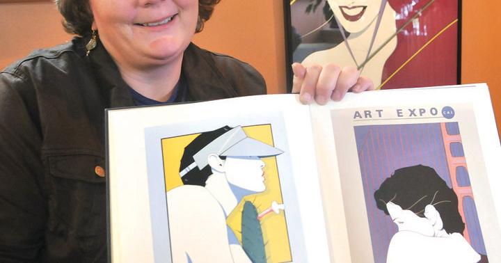 NEW ART EXHIBIT: Patrick Nagel’s paintings of women captured an era of ...
