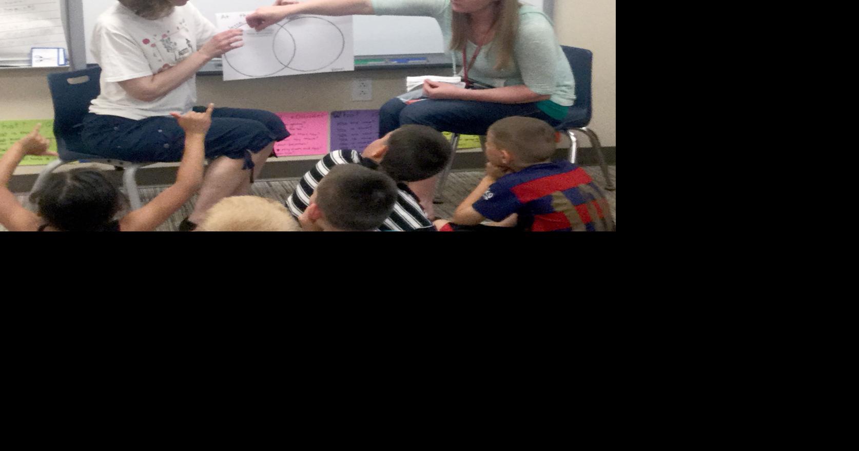 Teachers share duties, learn from one another in the classroom
