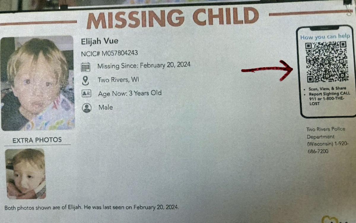 3-year-old Dells boy missing, mother and man charged