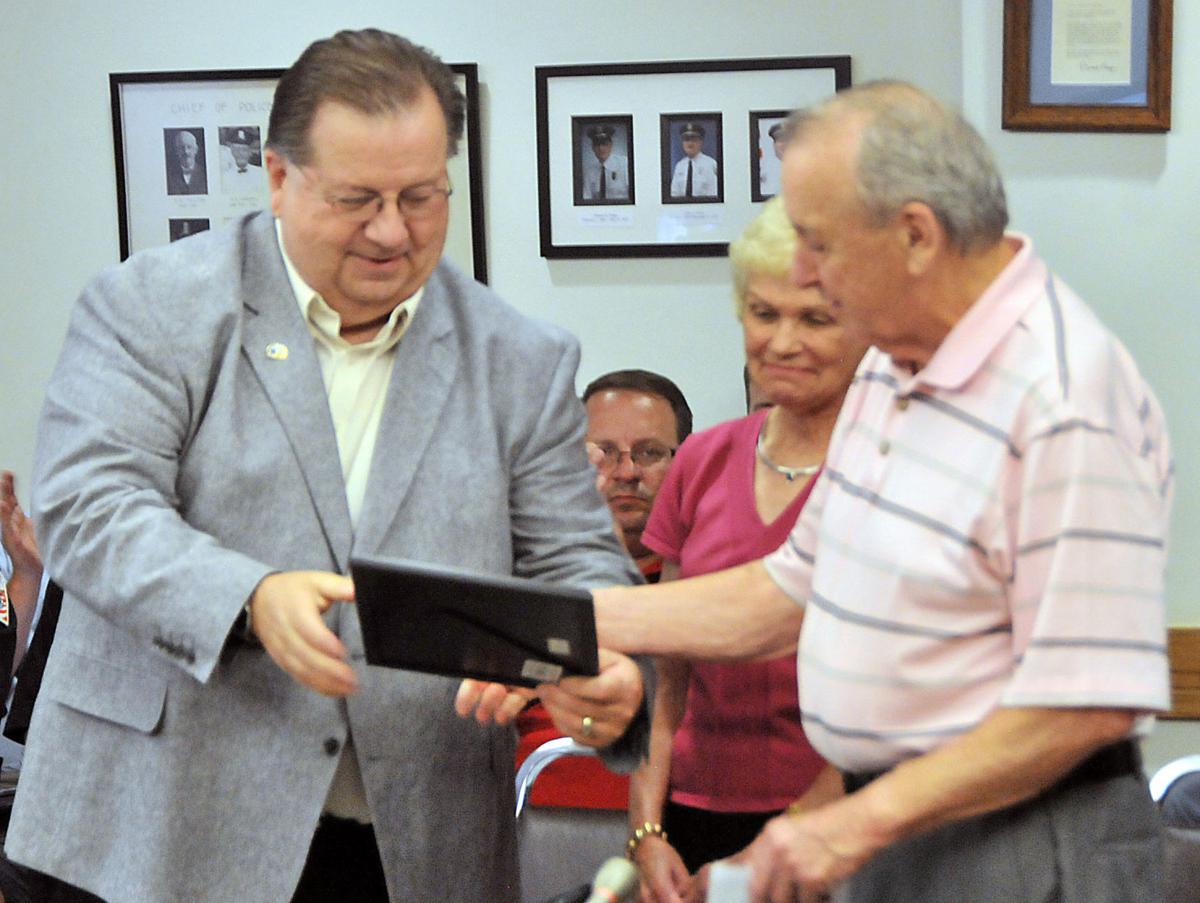 Mayor gives historian Joe Ward Gem Award