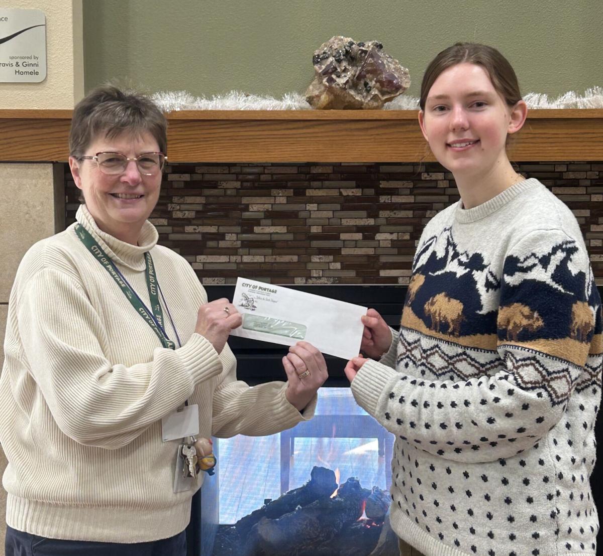 GOLDTHORPE AWARDED $1K SCHOLARSHIP