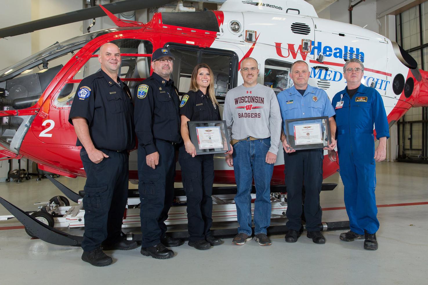 Baraboo EMS, Fire earn award