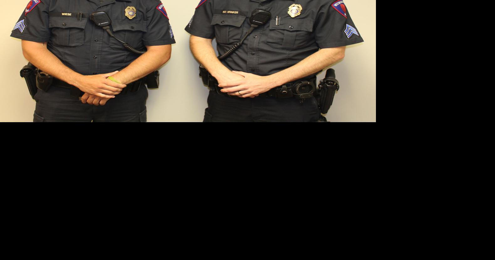 Dells police promotes new sergeants