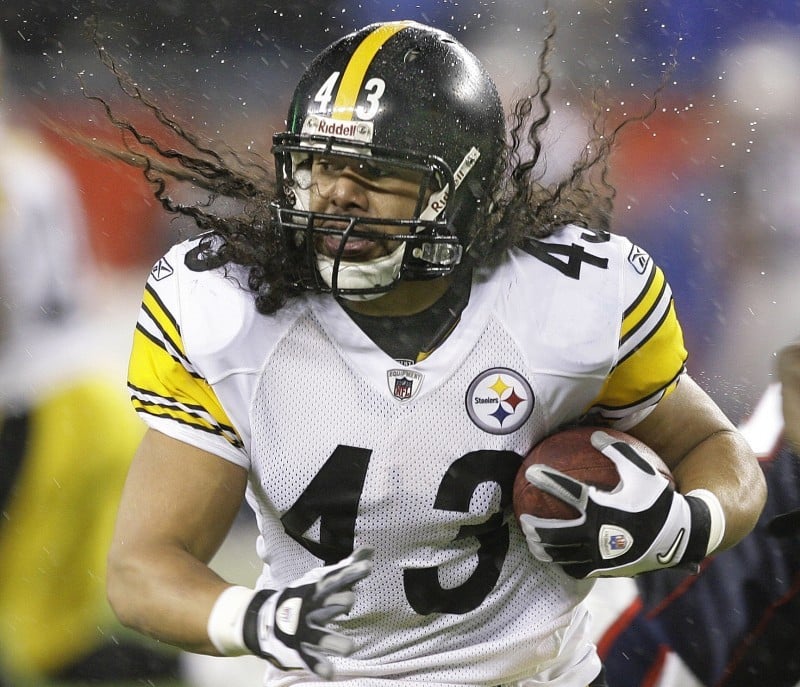 NFL: Steelers' Polamalu edges Clay Matthews as AP's Defensive Player of ...