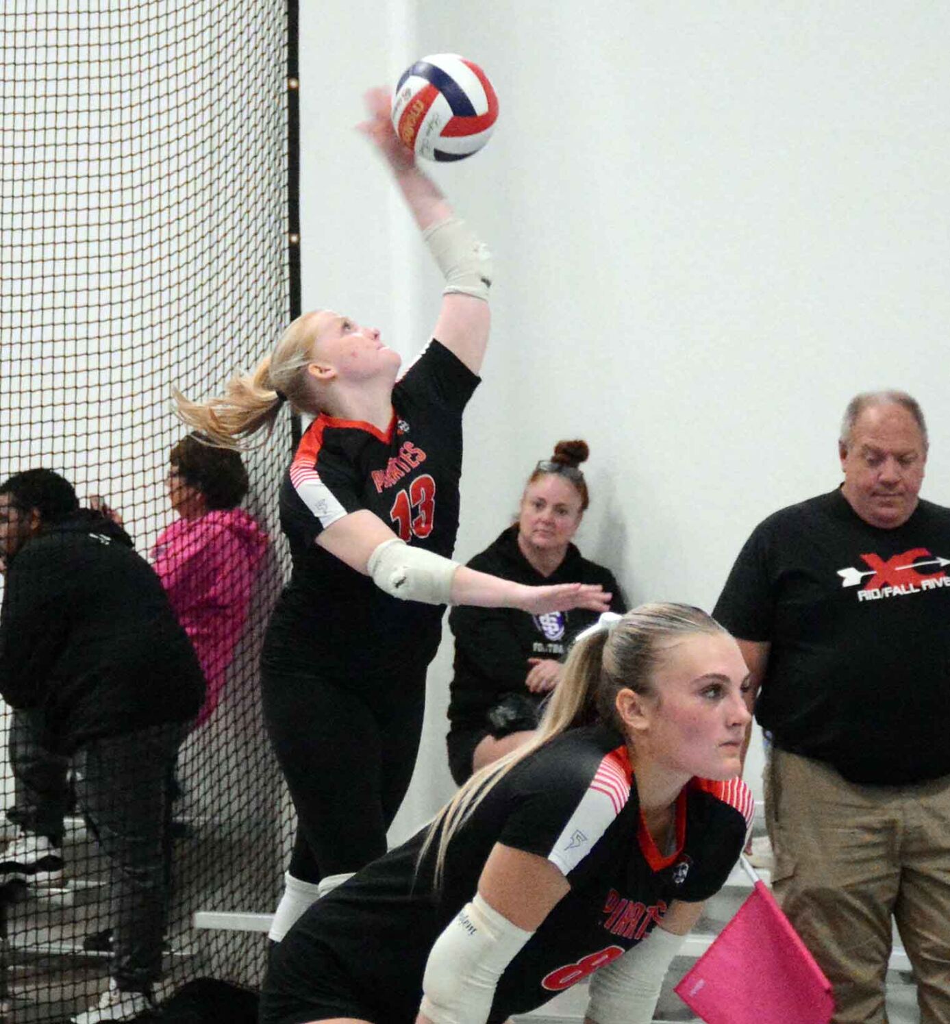 Photos: Scene from Saturday's Trailways Conference girls volleyball tournament