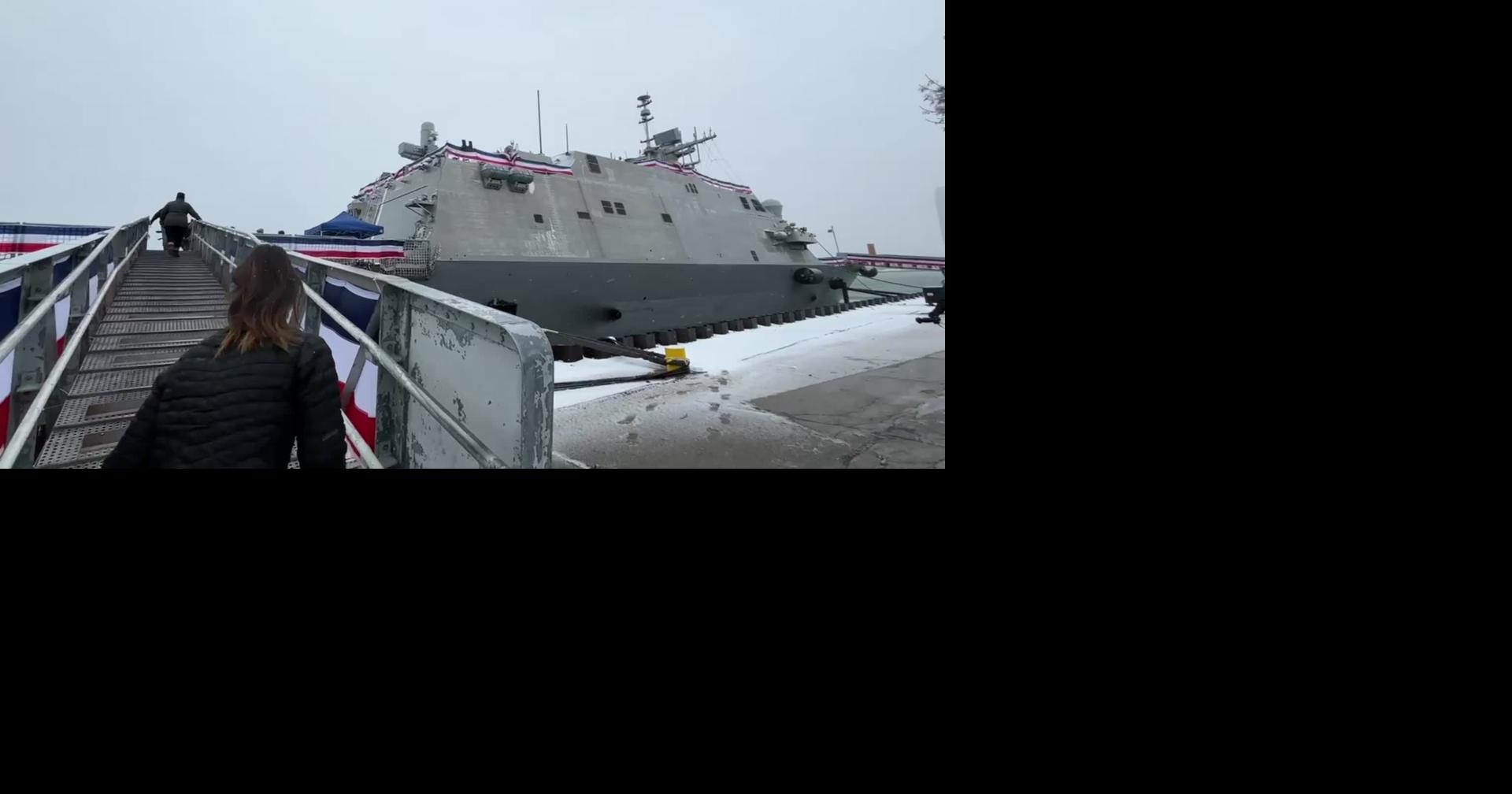 Take a tour of the Wisconsin-built USS Beloit
