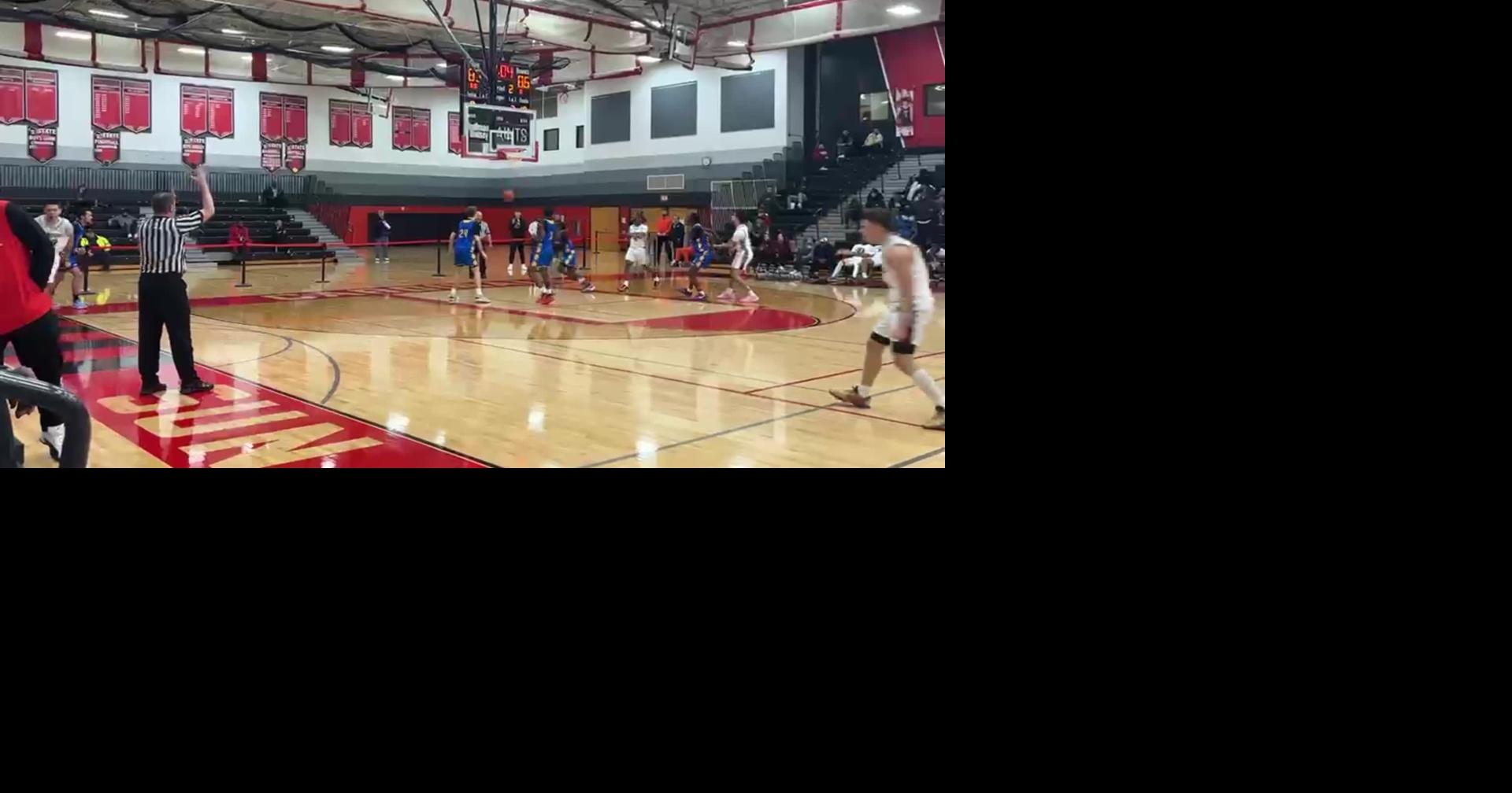 CJ Costello makes a clutch 3-pointer for Madison La Follette