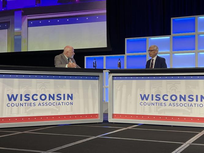 Evers, Michels headline Wisconsin Counties Association annual conference