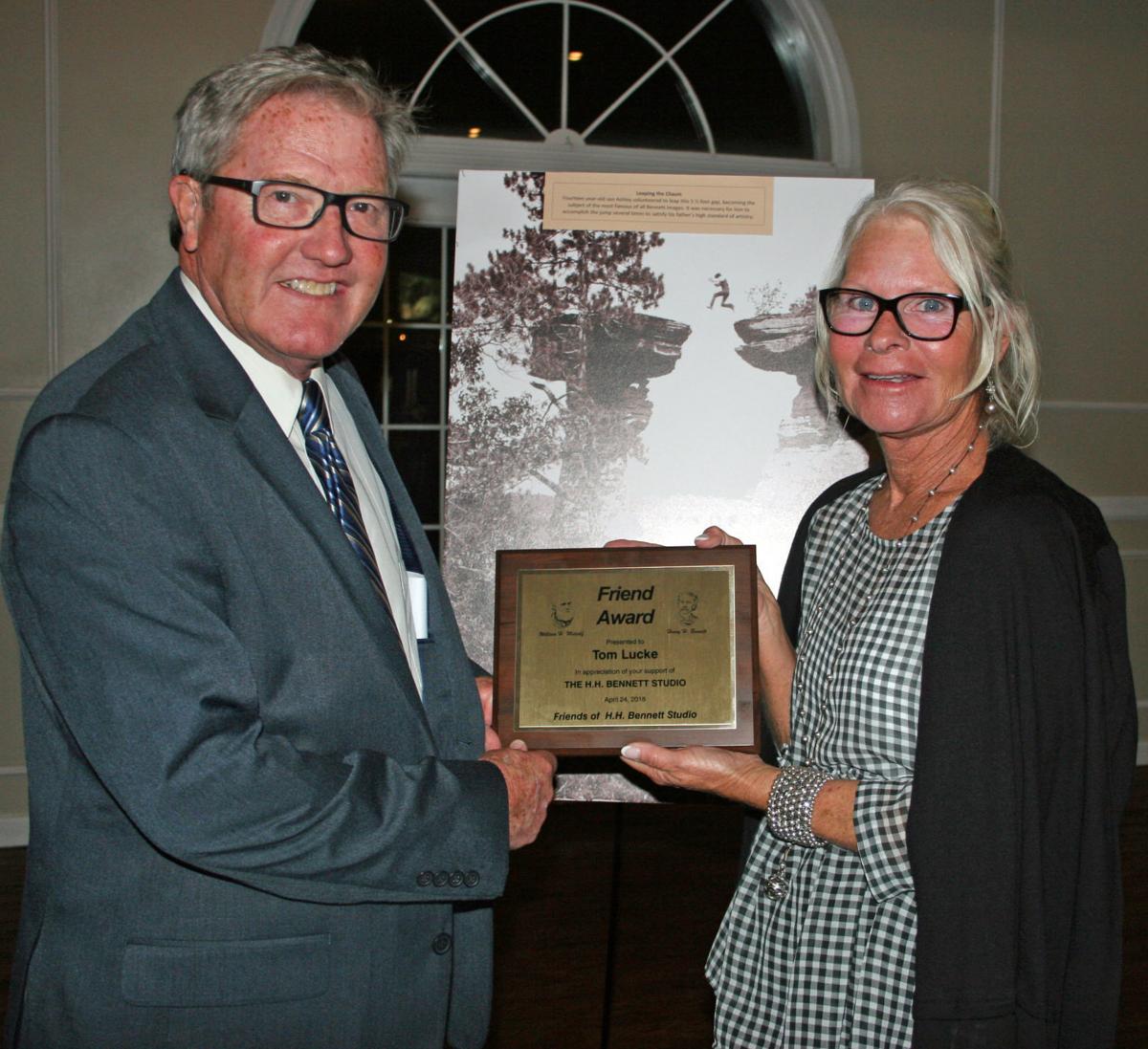 Lucke honored by Friends of H.H. Bennett Studio
