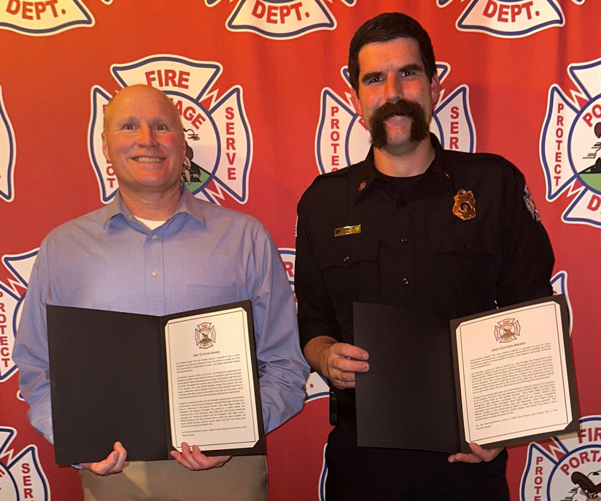 Portage Fire Department recognizes its team
