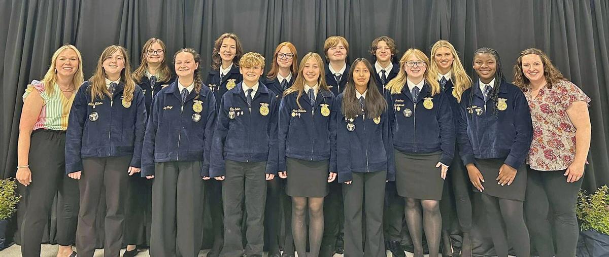 Portage FFA members attend the FFA Convention