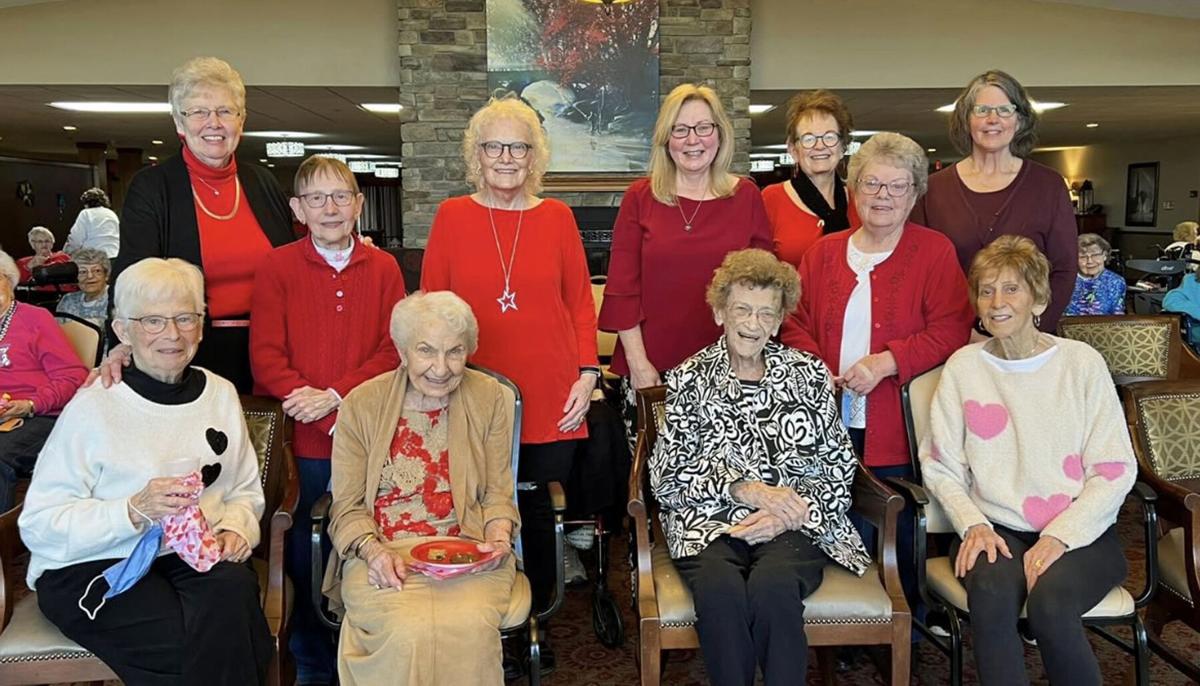 SENIORS TREATED TO VALENTINE'S DAY EVENT
