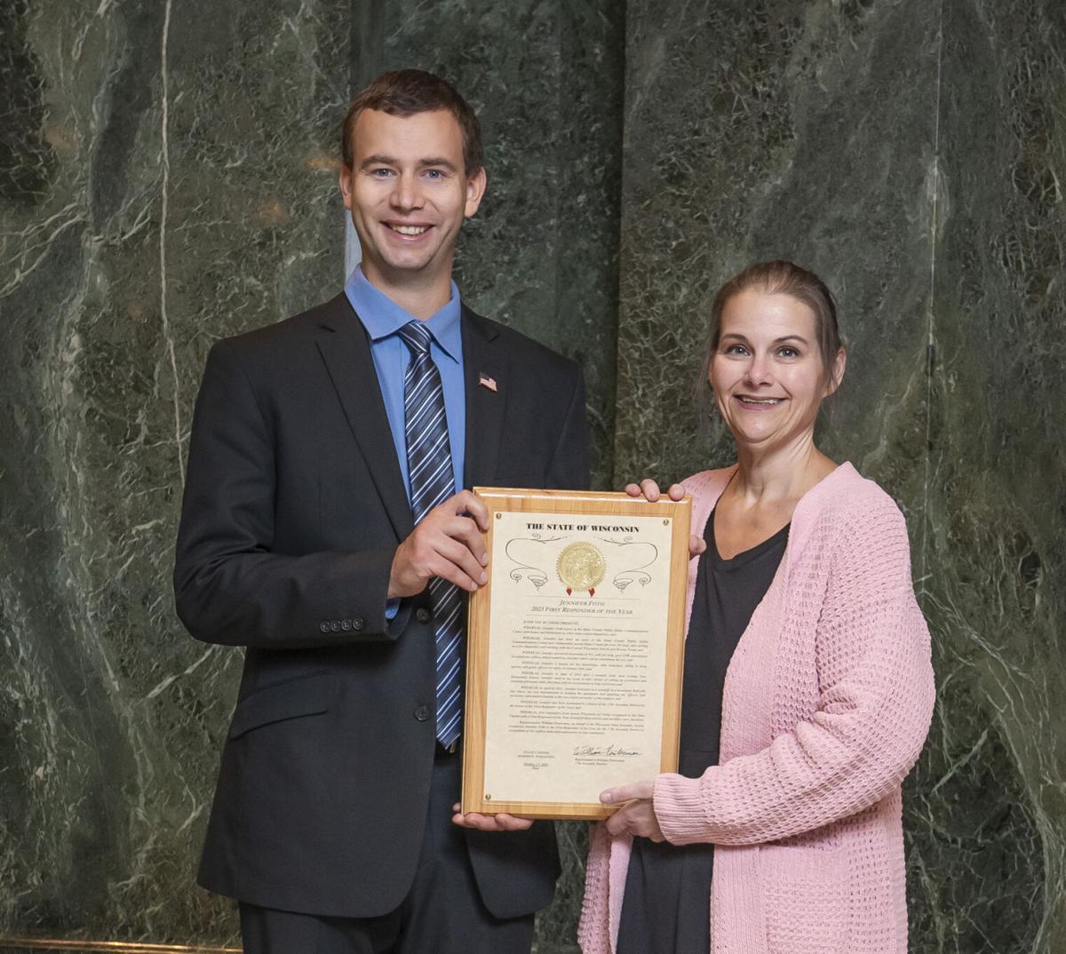 Foth named First Responder of the Year