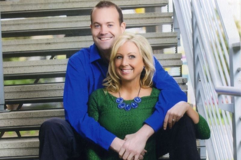 Lindsay Nehls and Reginald Laubmeier