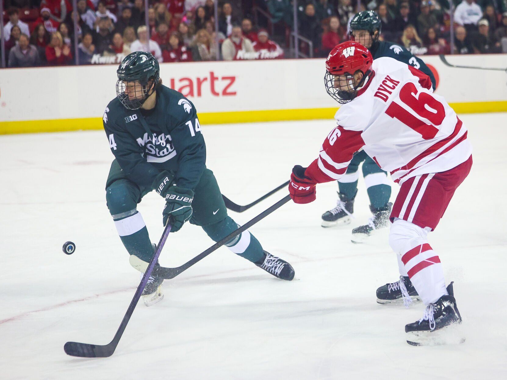 Photos: Wisconsin men's hockey wraps up series vs. Michigan State