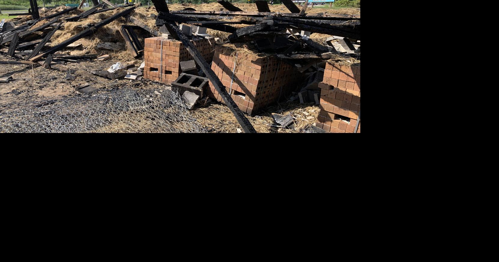 Wisconsin Dells barn stable sustains fire, owner pledges rebuild