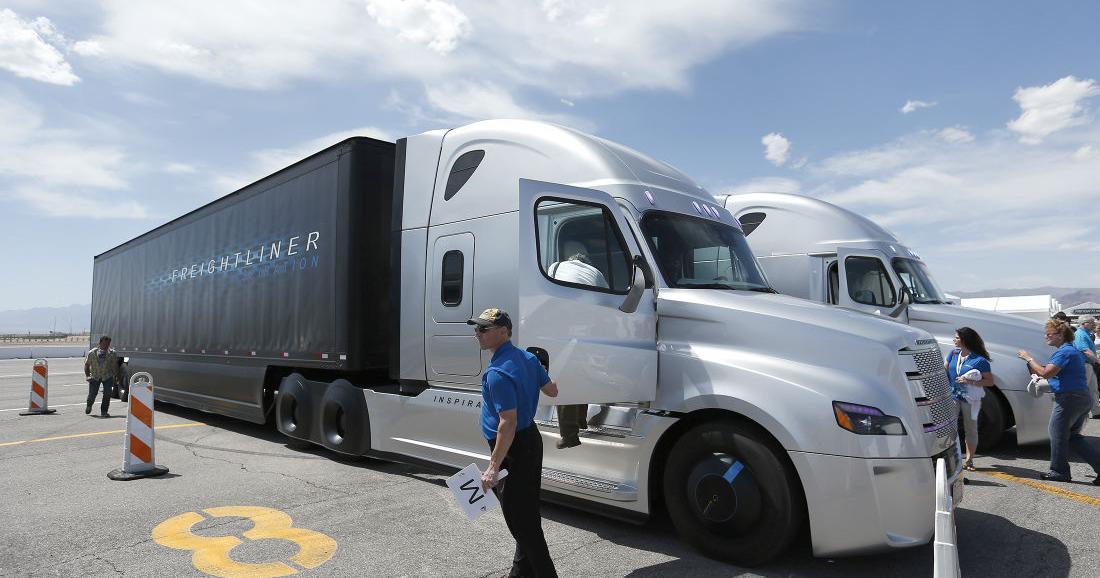 First self-driving vehicle you see may have 18 wheels