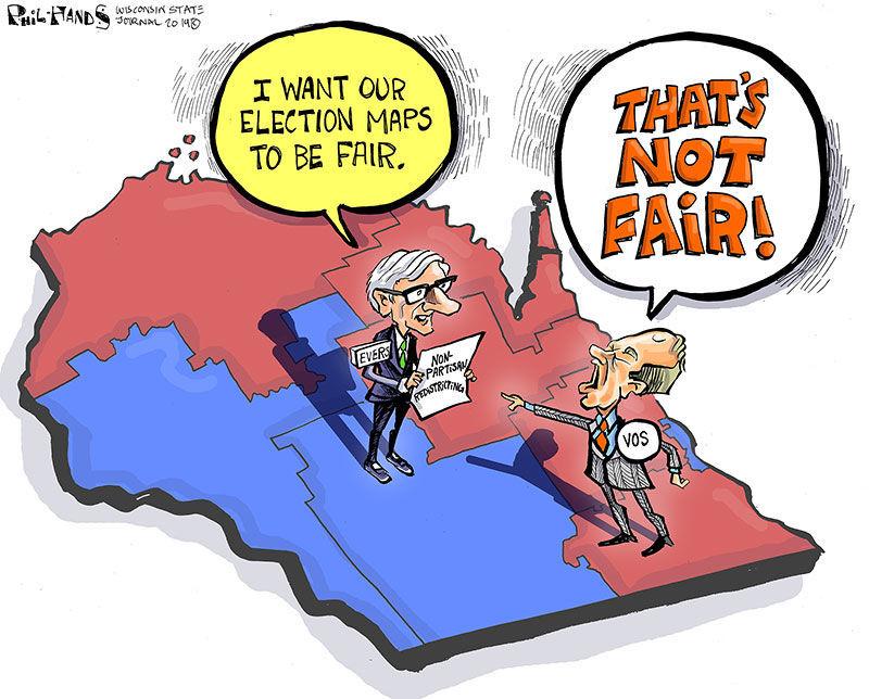 Phil Hands: 12 incredible cartoons about gerrymandering in Wisconsin