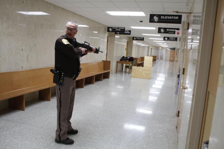 Columbia County Courthouse security training