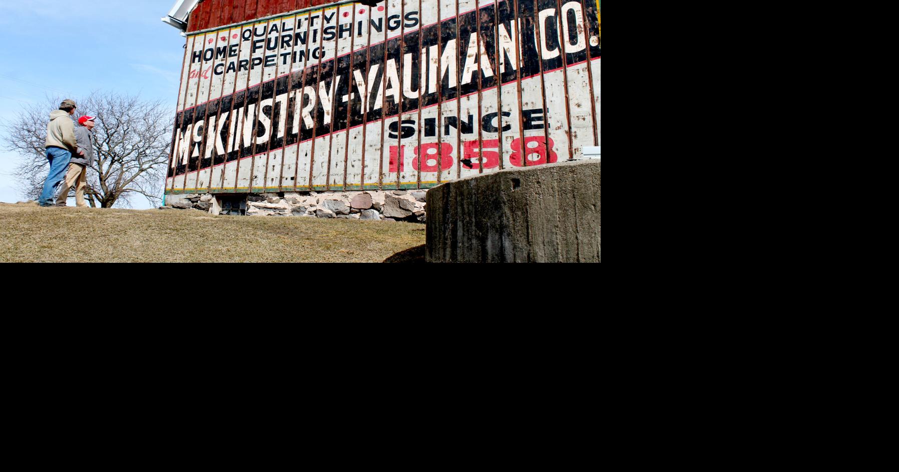 Piece of local history uncovered on Beaver Dam barn
