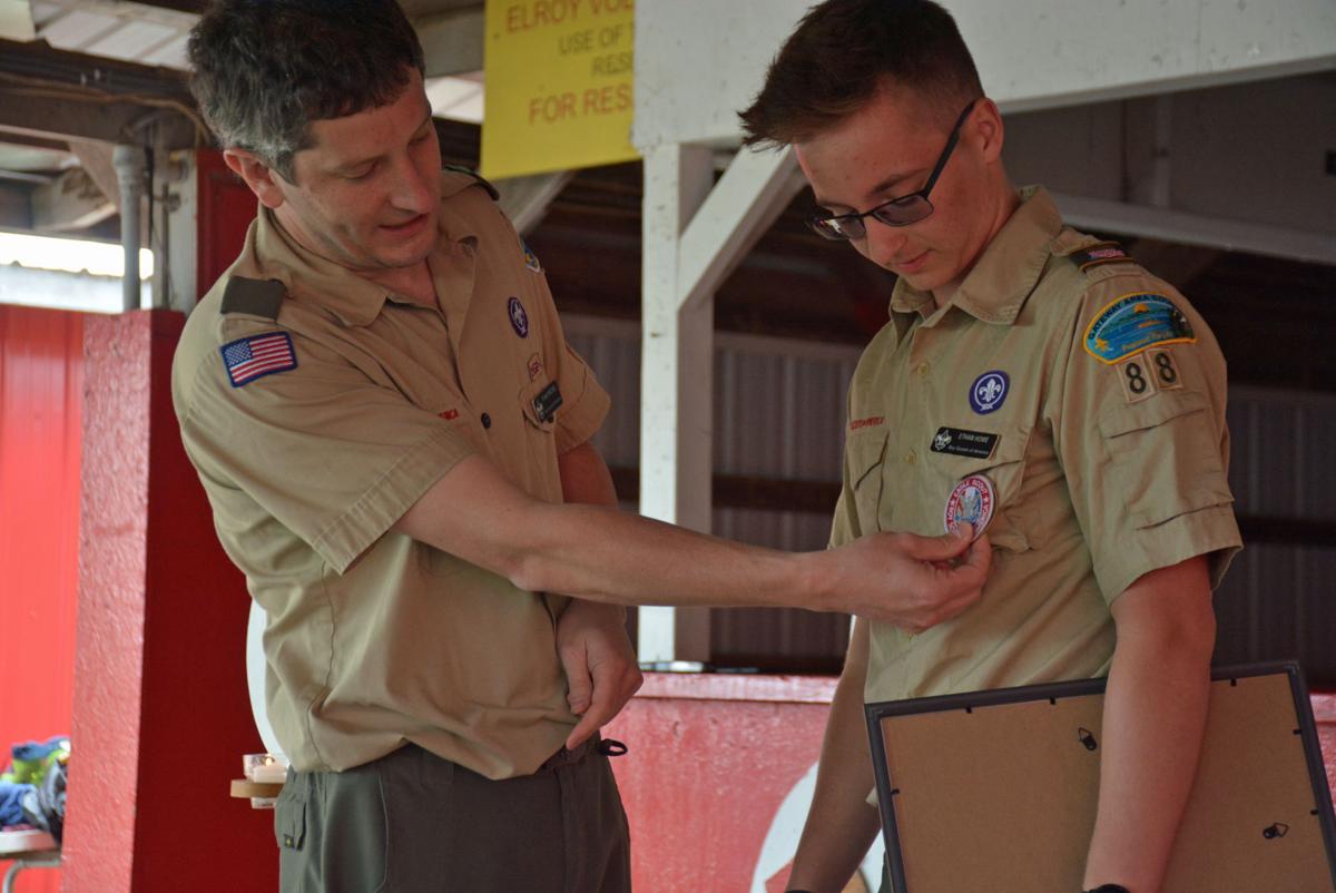 Howe first Elroy resident in 20 years to earn Eagle Scout award