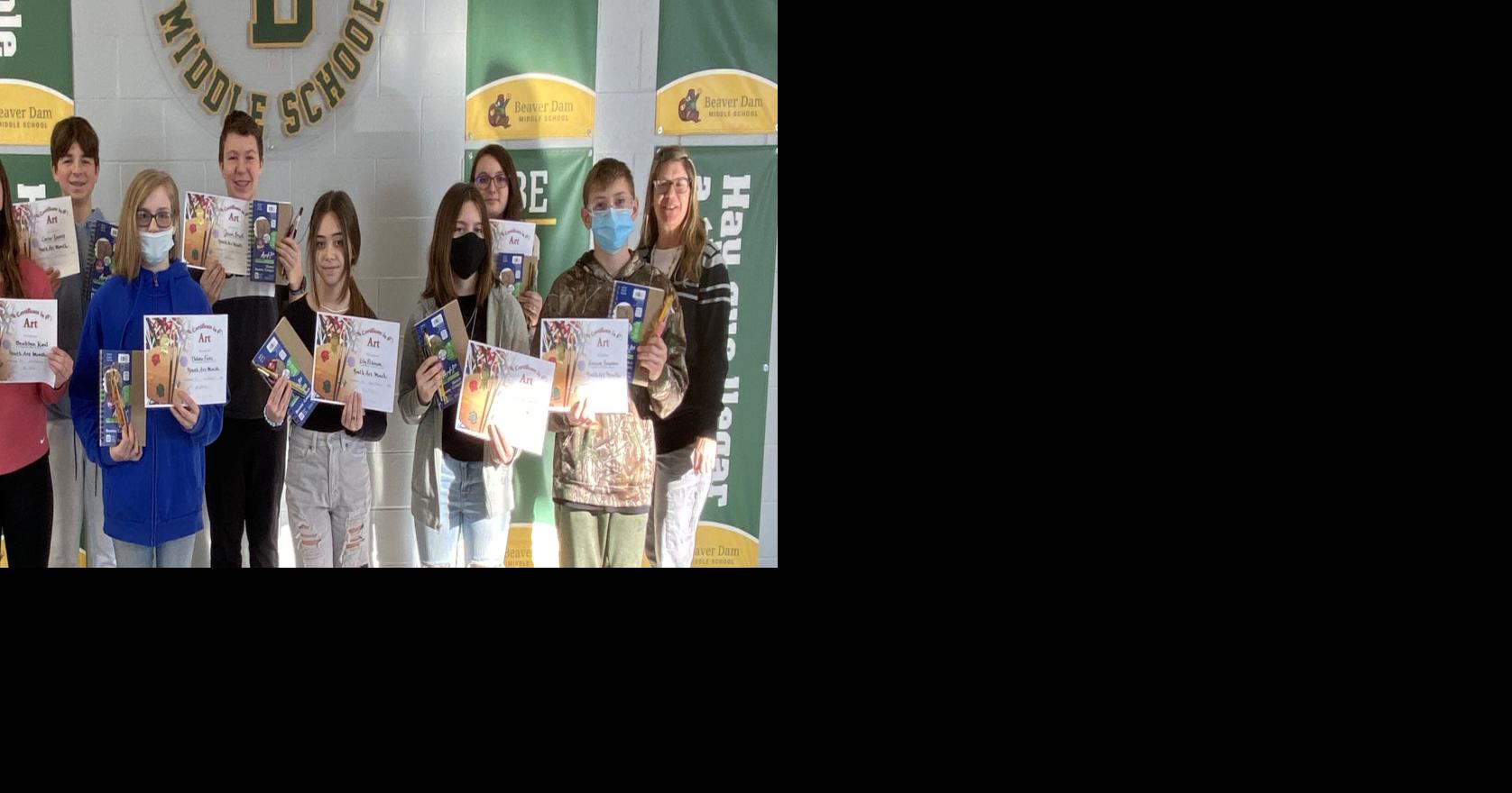 BDMS students compete in art contest