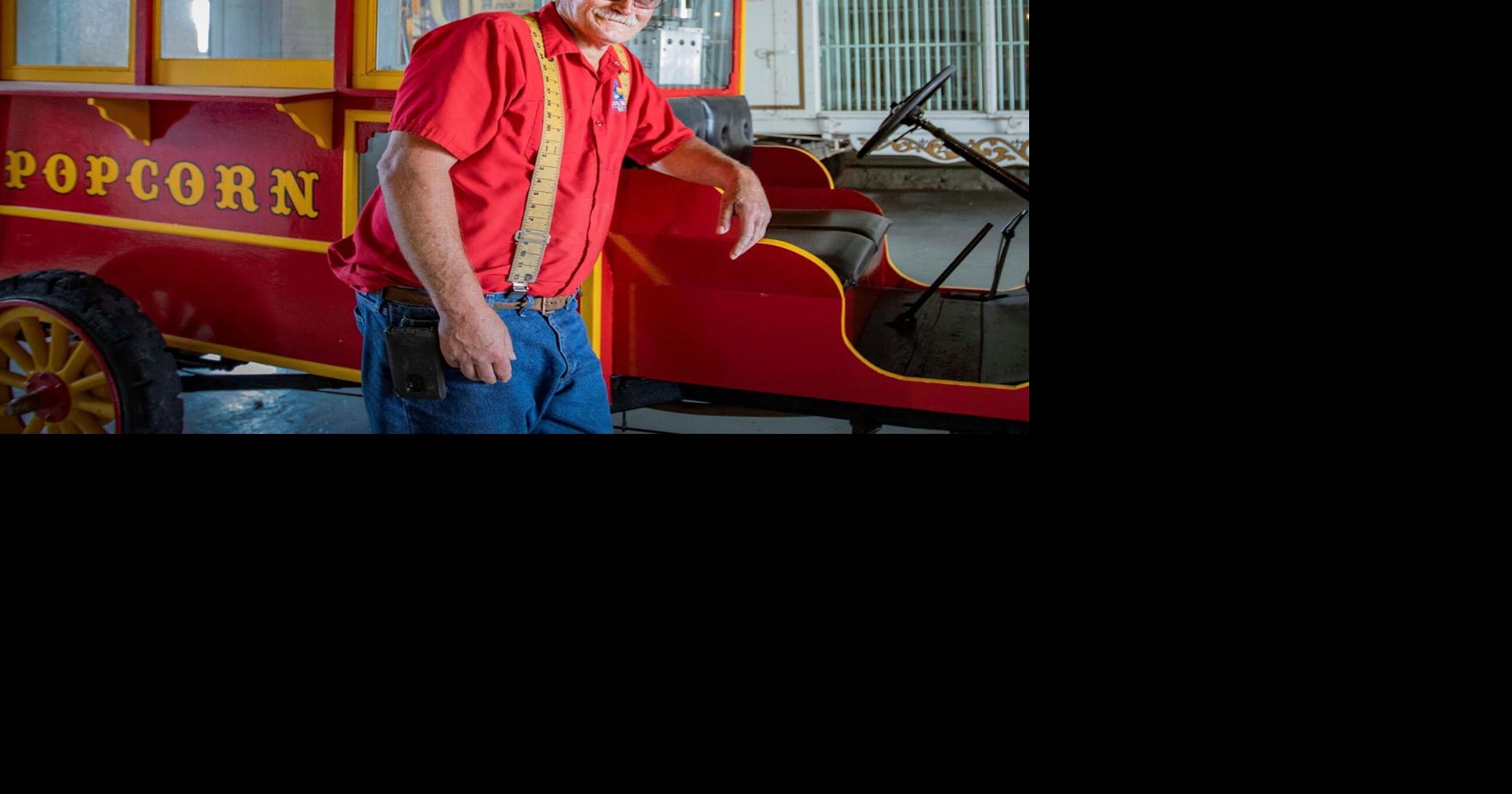 When the circus came to town, 'Heavy' Burdick saw the magic and stayed