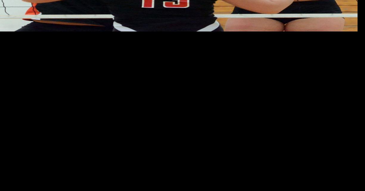 PREP GIRLS VOLLEYBALL: Caitlyn Hibner, Elizabeth Harkins and Hannah ...