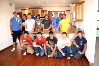 High school class completes 15th house