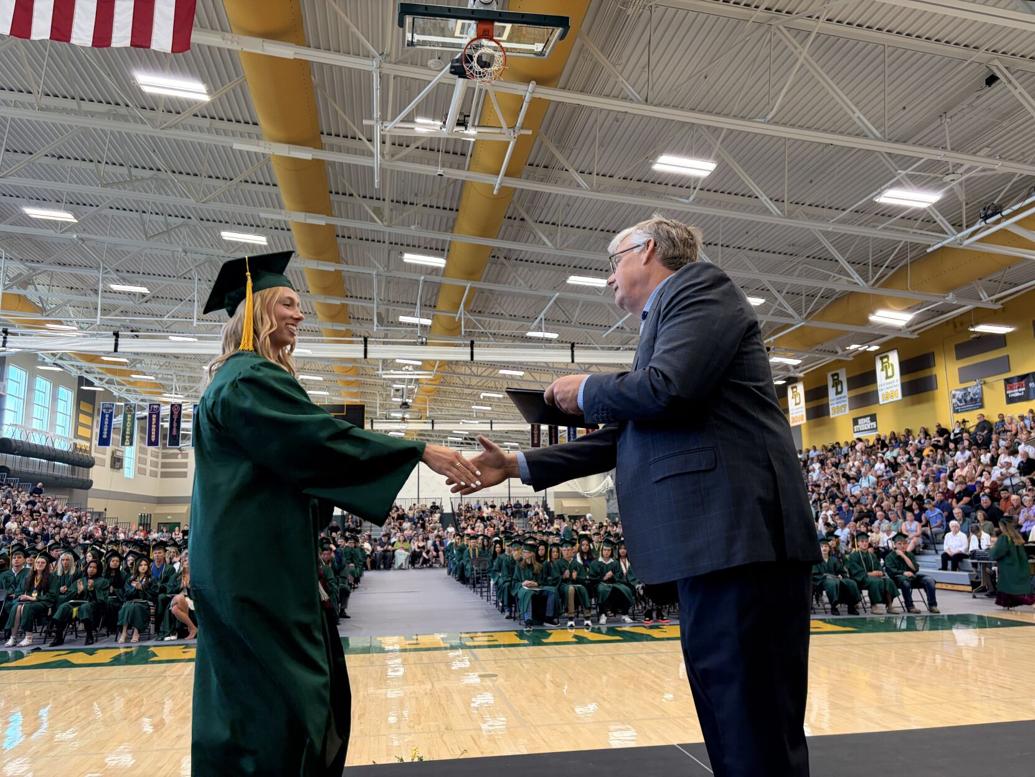 Beaver Dam High School graduates with seven valedictorians