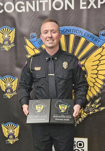 DELLS OFFICER EARNS RECOGNITION