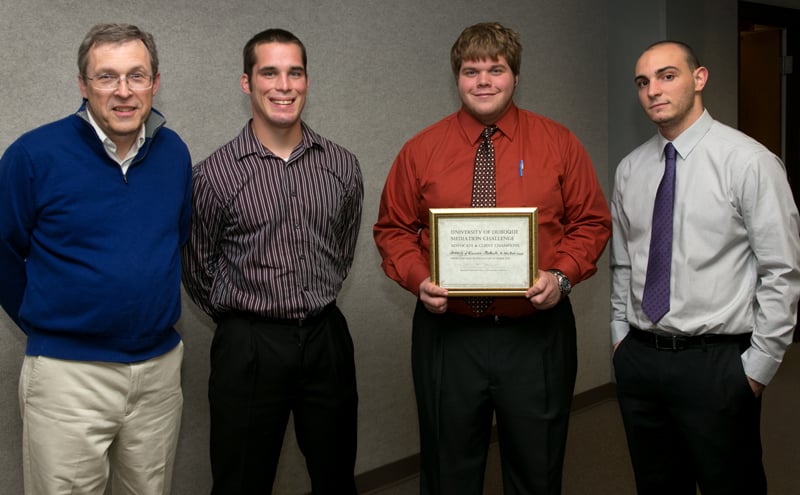 Thill helps team to mediation title