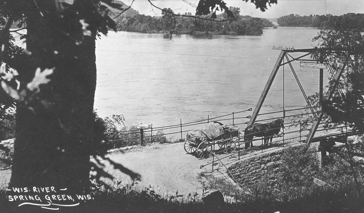 ONCE UPON A TIME -- WISCONSIN RIVER BRIDGE