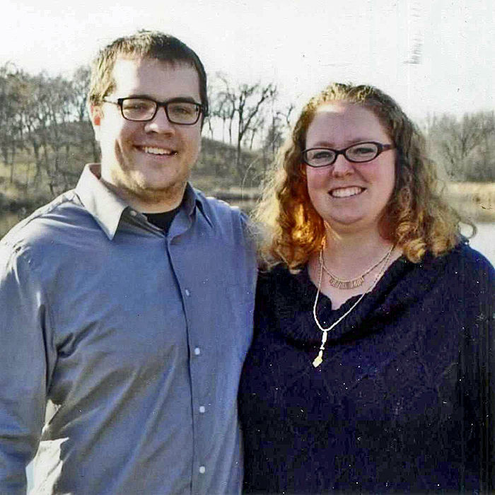 Erin Smolinski and Timothy Rausch