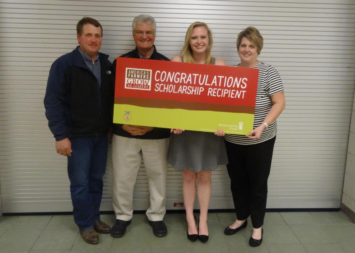 Student receives ag scholarship