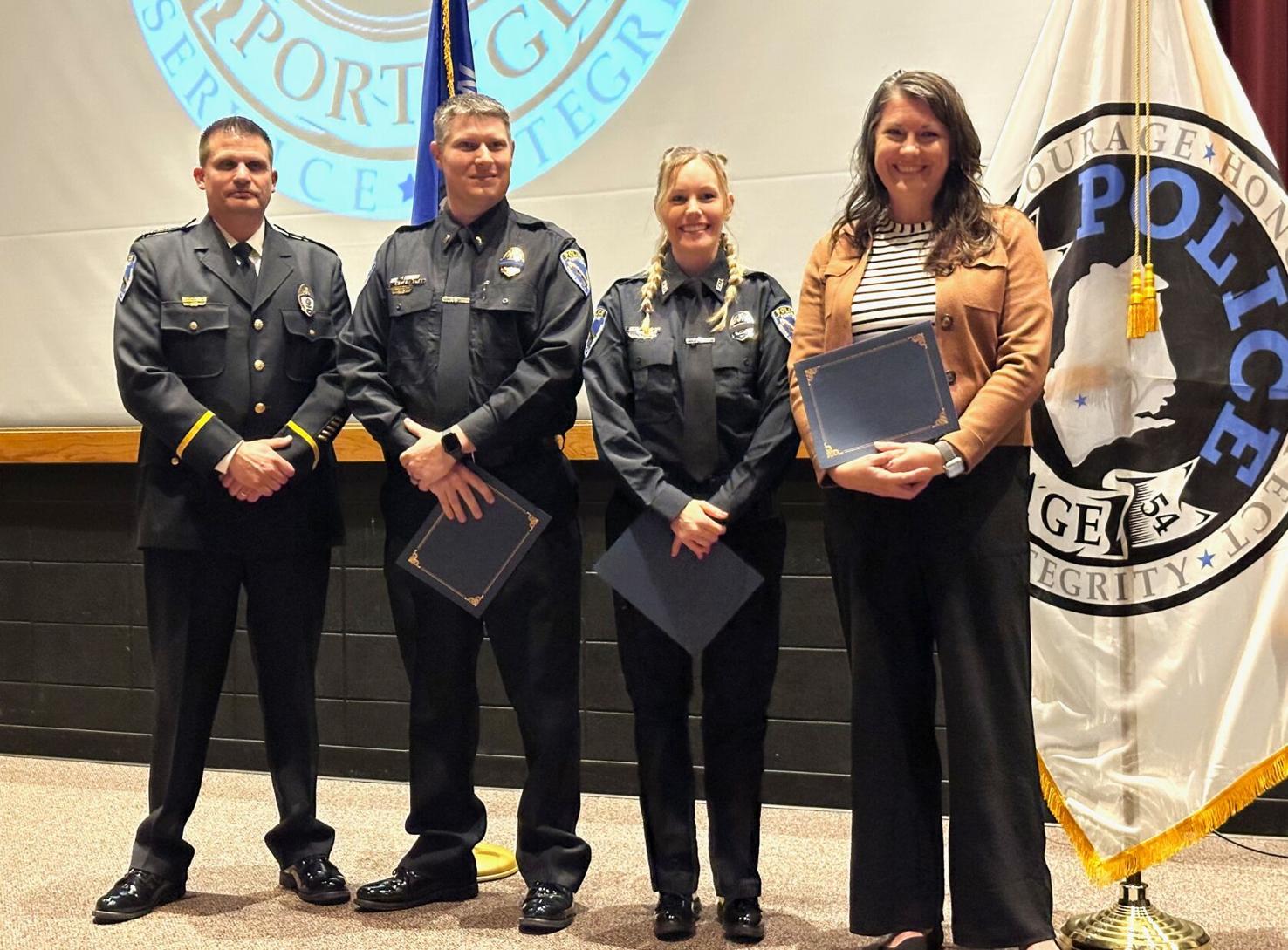 Portage Police Department honors officers at annual ceremony