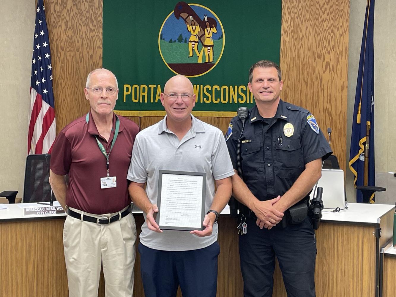 Robert Bagnall retires from Portage Police Department