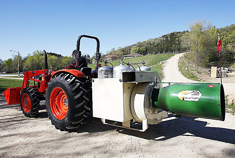 Wollersheim Winery fights vineyard frost, loses