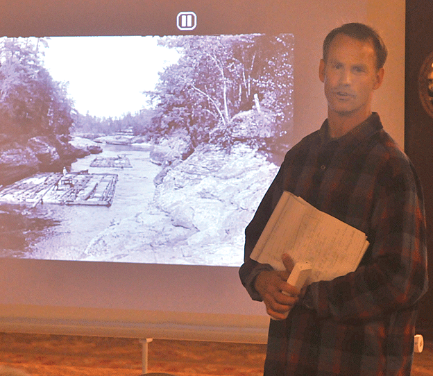 Rolling on the river: Native offers history